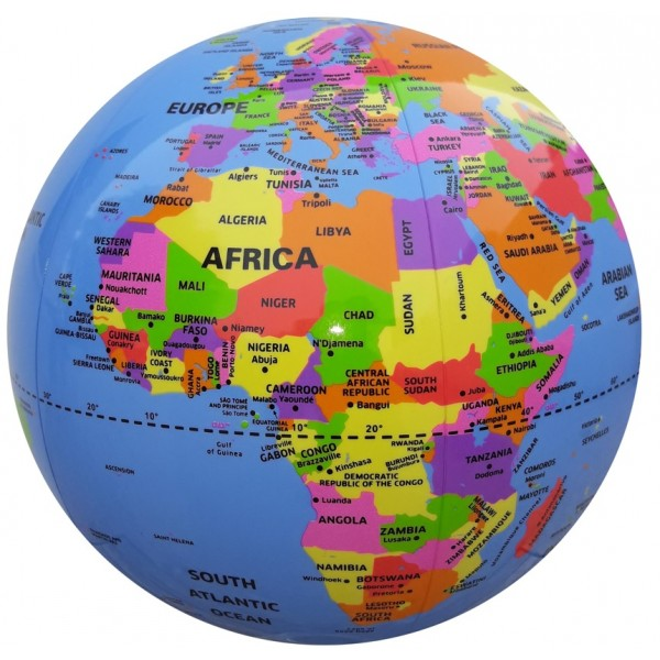 Oppustelig Globus 30 cm GLOBUS - OUR WORLD - KUN 69 kr her